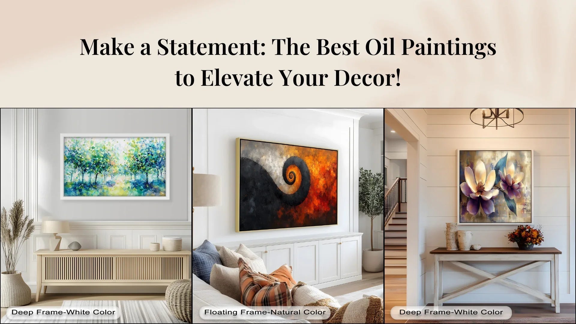 Make a Statement: The Best Oil Paintings to Elevate Your Decor ...