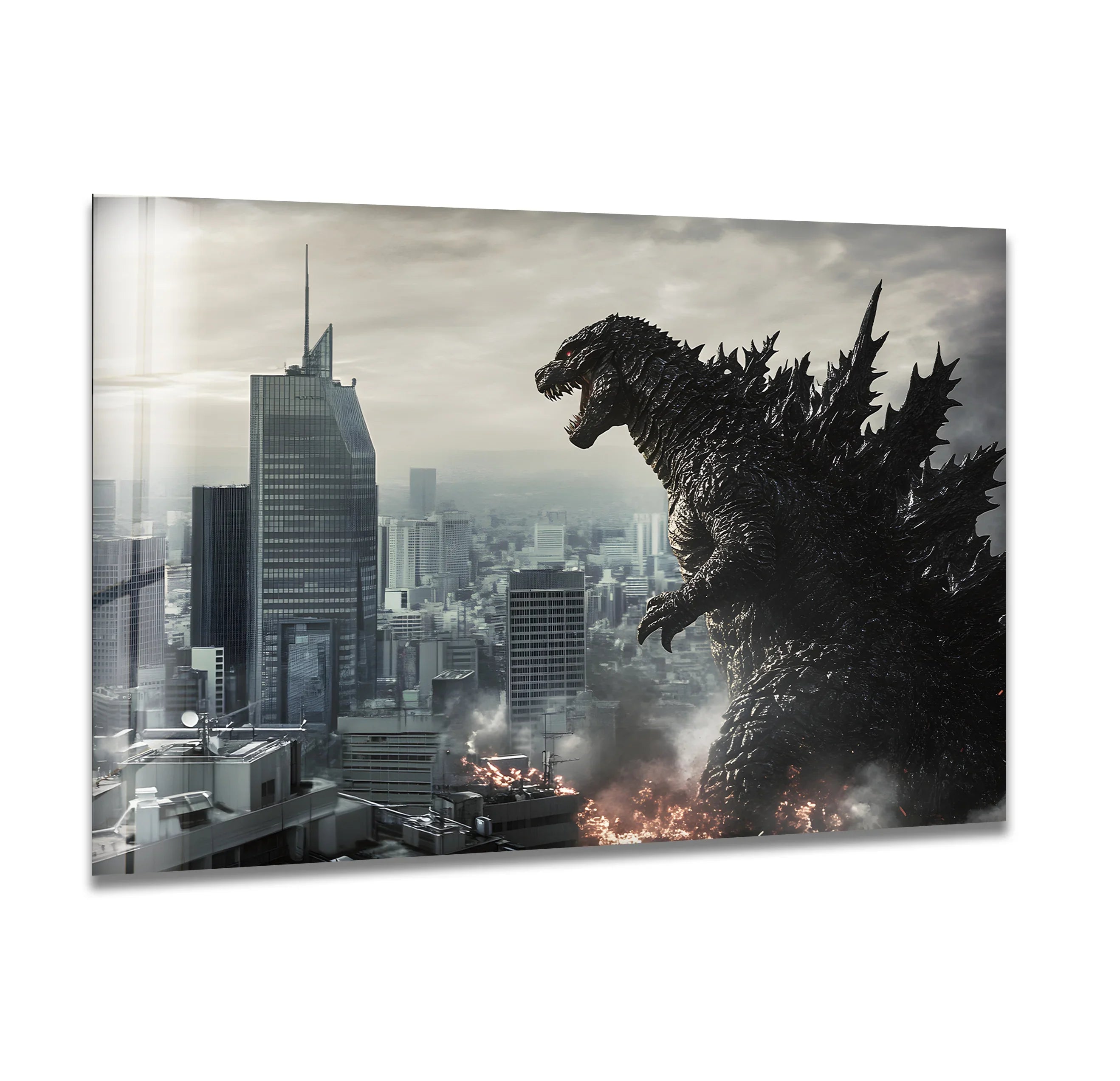 Godzilla Destroying Tokyo – Best Movie Prints – MyPhotoStation