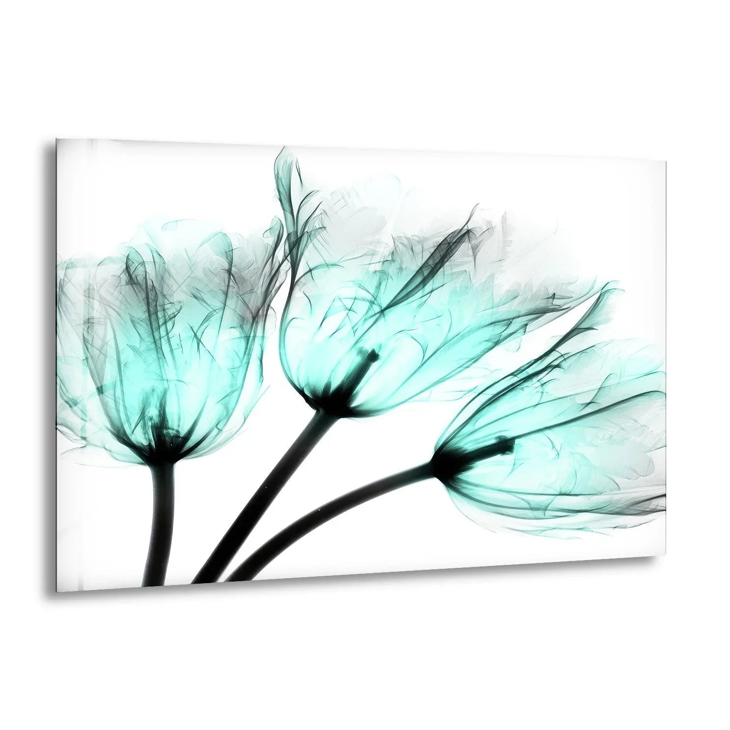 Albert Koetsier Cool Growth Xray Tulip Glass Wall Art | Glass Art ...