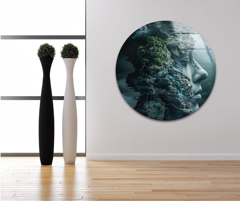 MyPhotoStation: Island Human Silhouette Cool Wall Decor & Glass Art