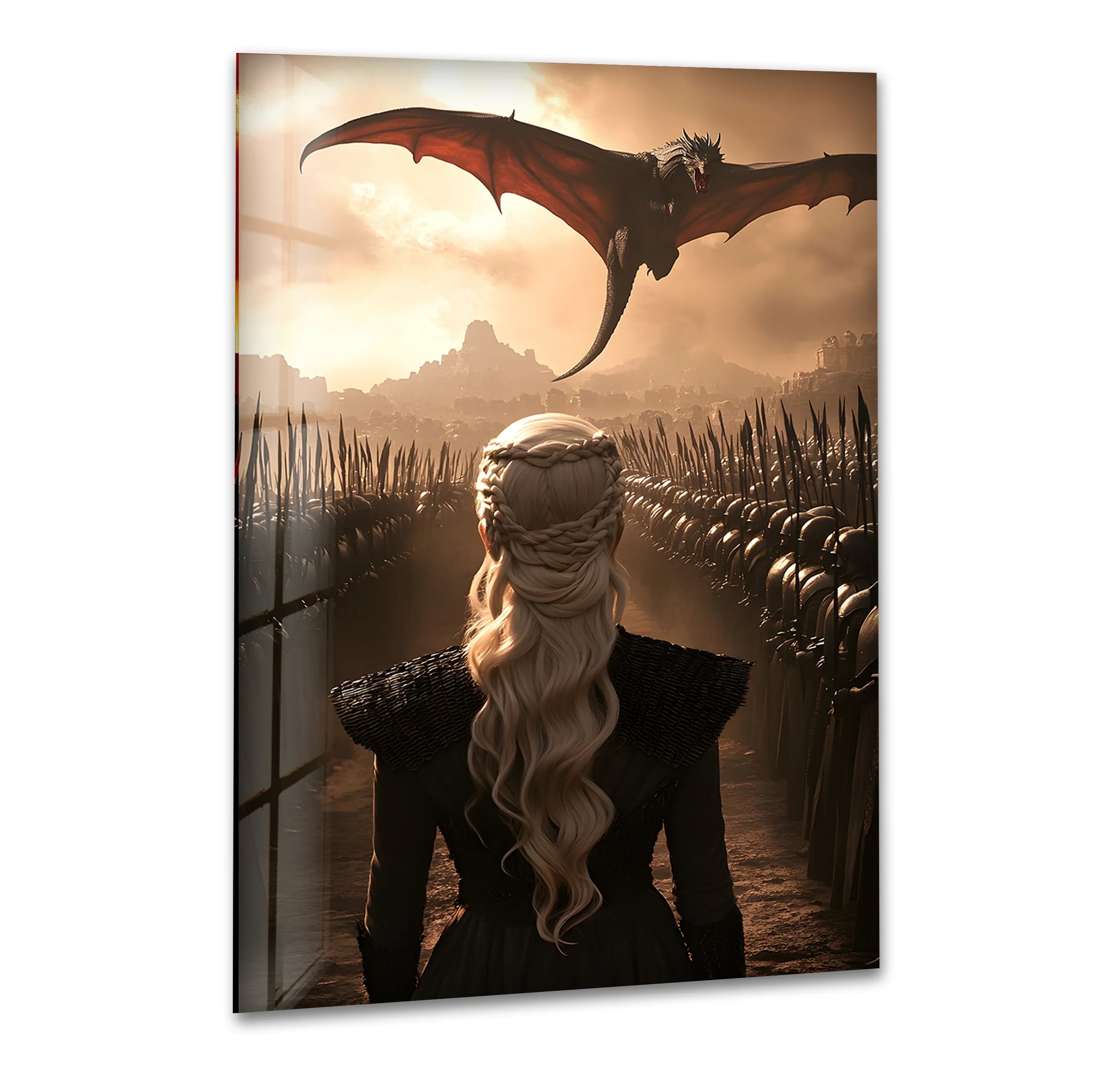 Daenerys Targaryen Army – Iconic Glass Wall Art – MyPhotoStation