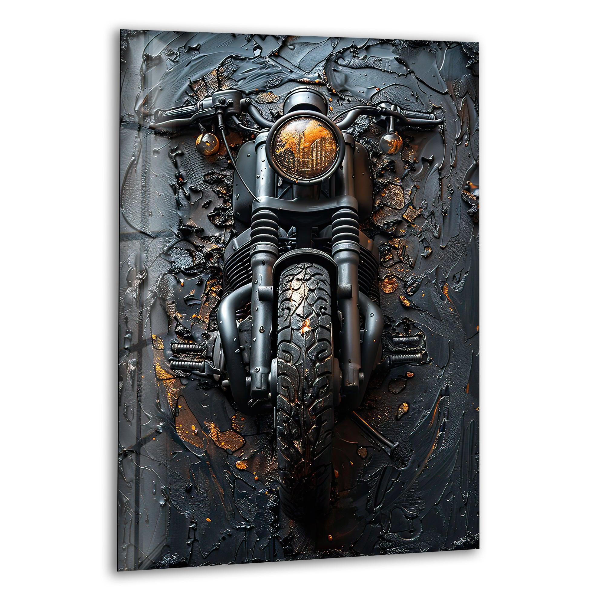Vintage Motorcycle Wall Art – Bold Biker Decor – MyPhotoStation