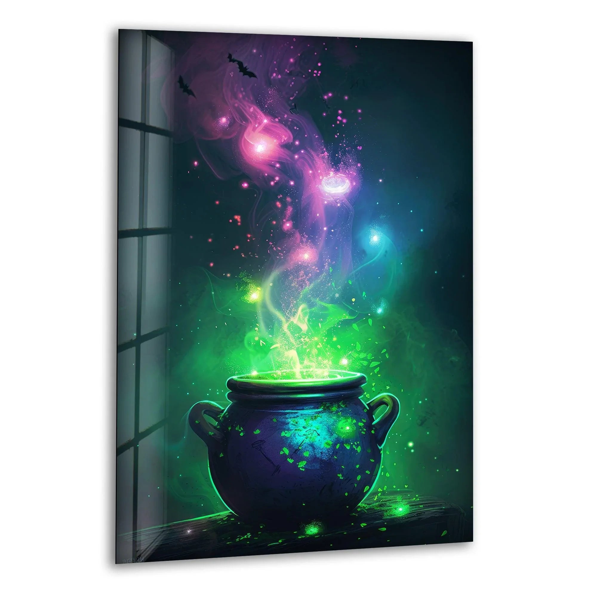 Witch's Cauldron Wall Art – Mystical Home Decor – MyPhotoStation