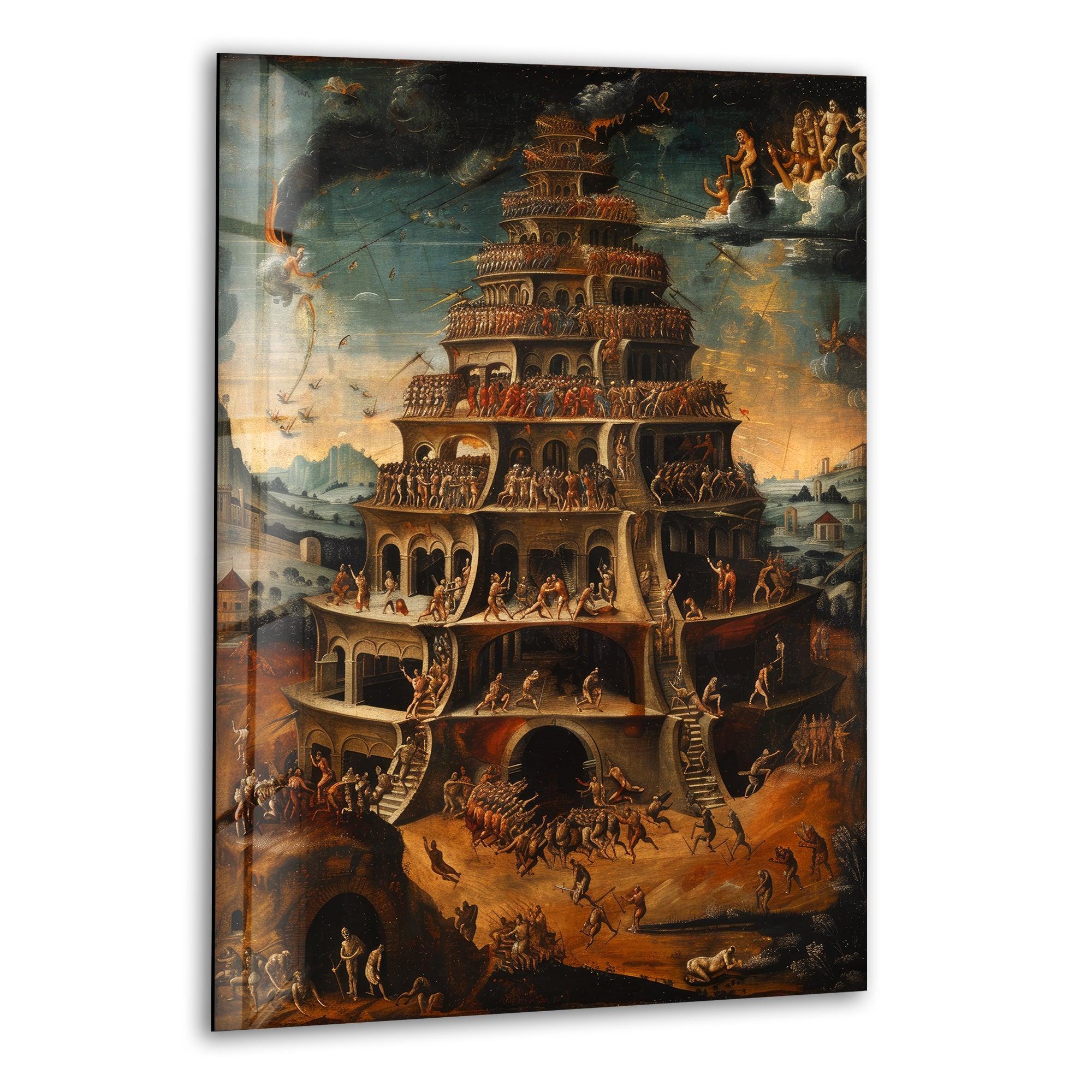 MyPhotoStation: The Purgatory of Dante Glass Art Paintings