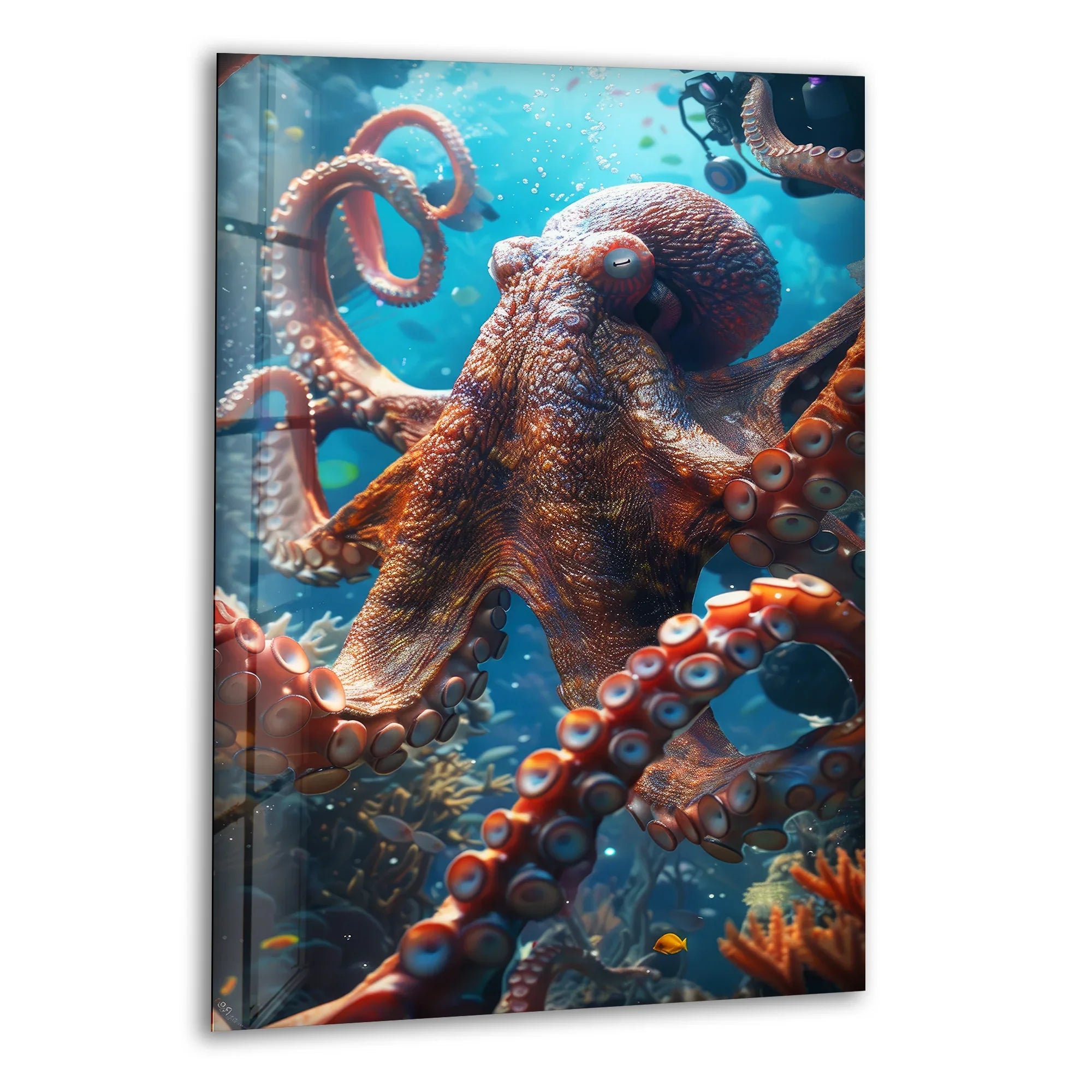Large Octopus Wall Art – Stunning Marine Decor – MyPhotoStation