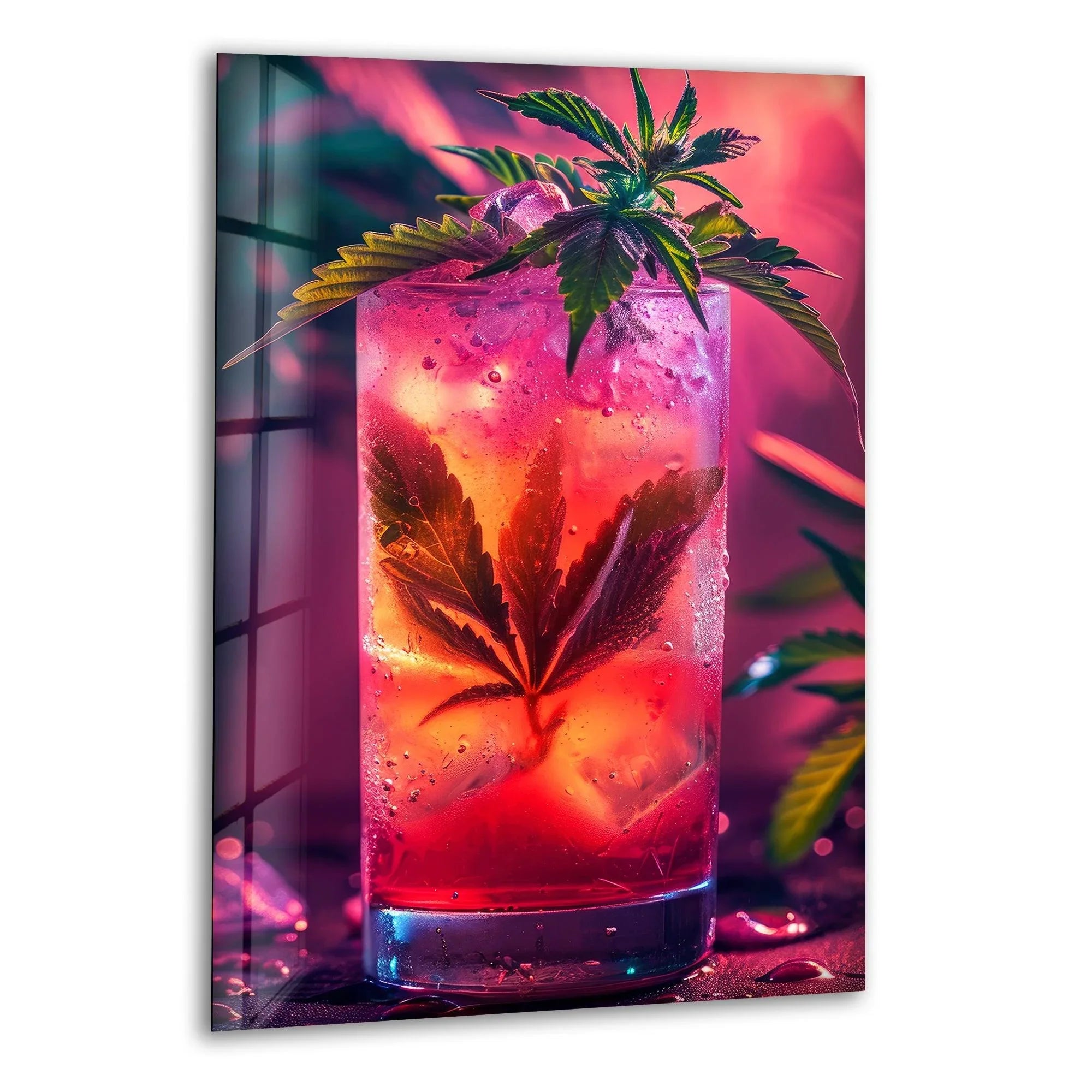 Cocktail Bliss – Vibrant Kitchen Glass Wall Art – MyPhotoStation