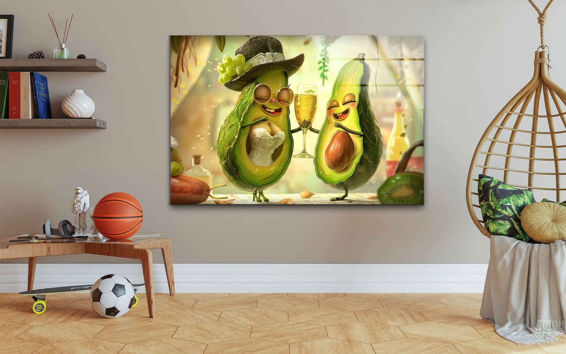 Fun Avocados Cool Wall Art & Glass Printing – MyPhotoStation