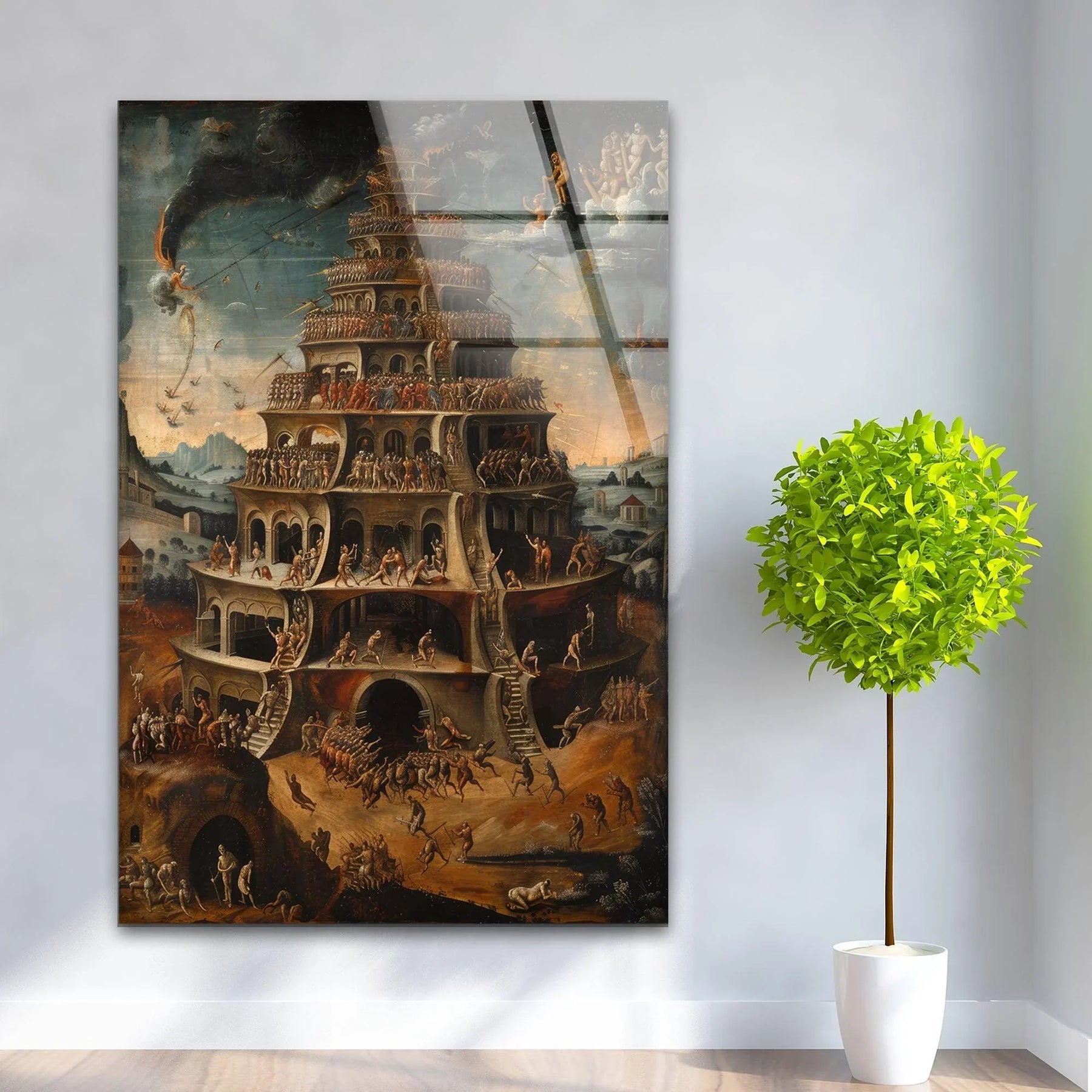 The Purgatory of Dante Wall Art – Timeless Classic Drama