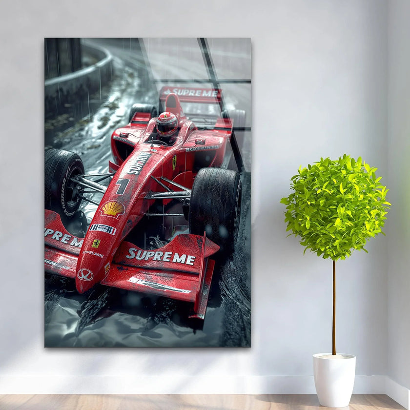 MyPhotoStation: Ferrari Formula 1 Cool Glass Art & Photo on Glass