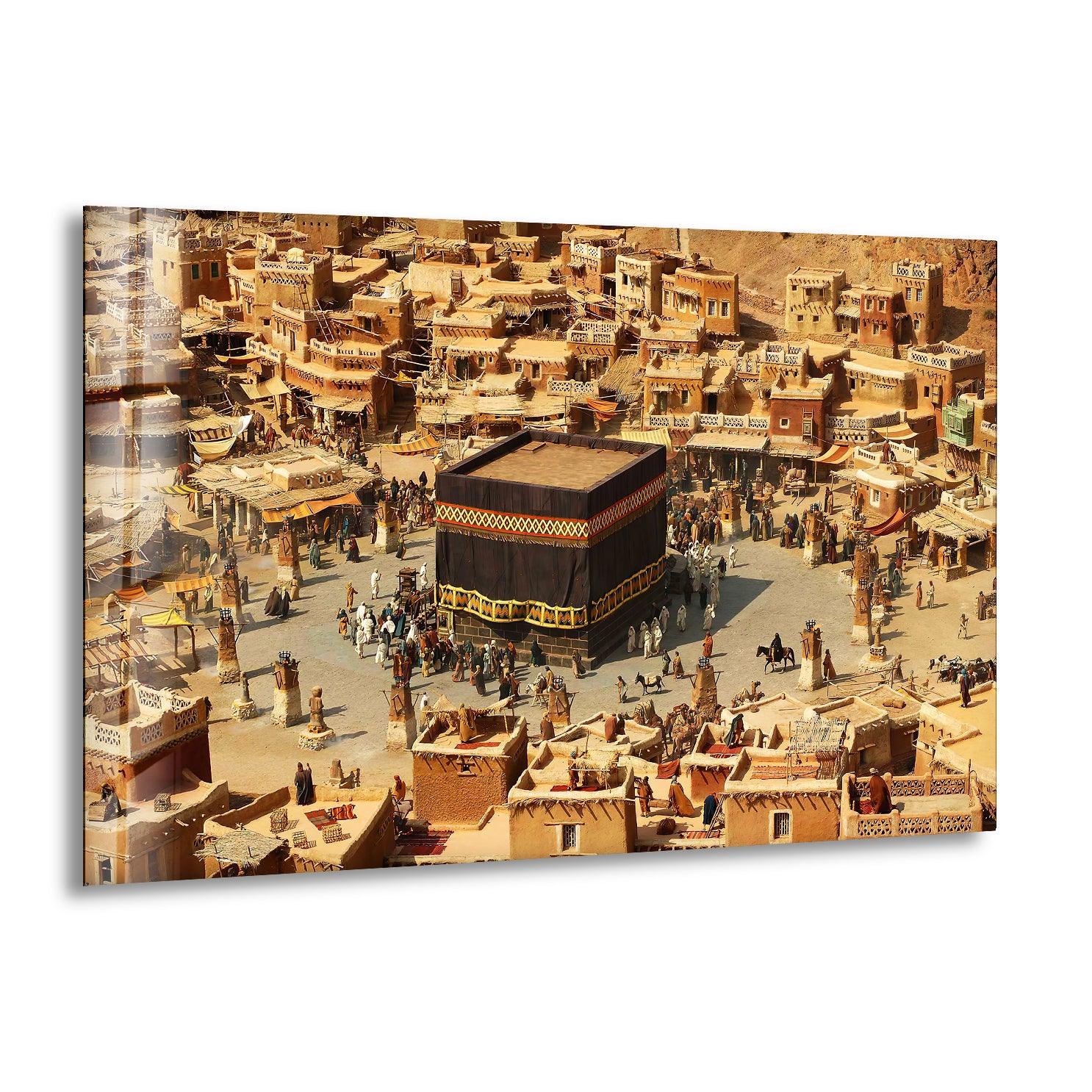Mecca Kaaba Wall Decor – Sacred Islamic Artwork – MyPhotoStation