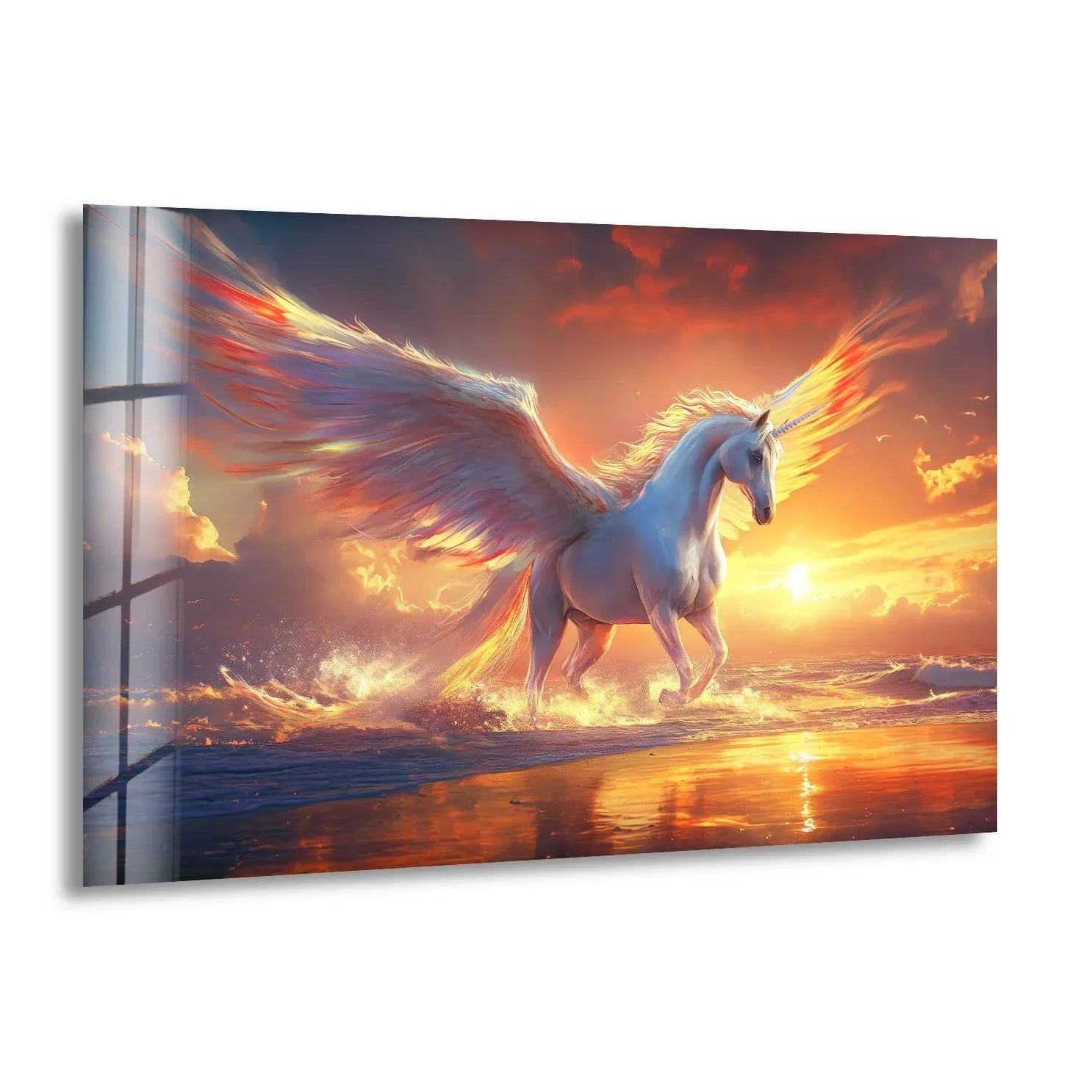 Pegaso the Mythical Winged Wall Art – Elegant Decor – MyPhotoStation