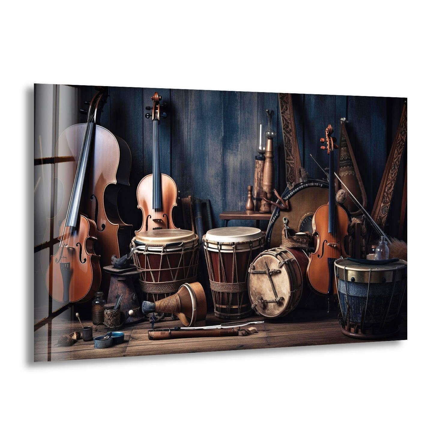 Musical Ensemble Wall Art – Instrumental Harmony – MyPhotoStation