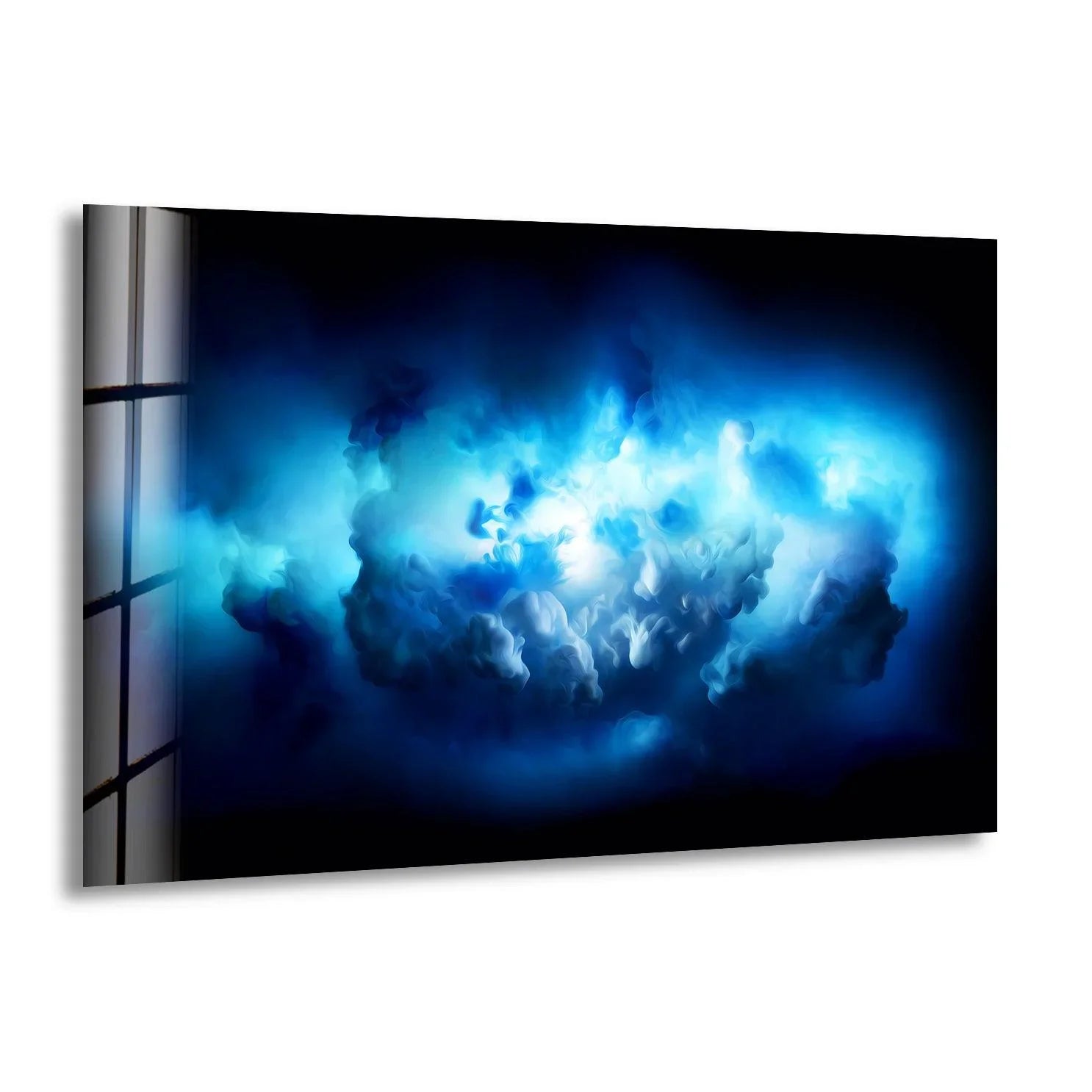 Blue Clouds Design Wall Art – Tranquil Abstract Decor – MyPhotoStation