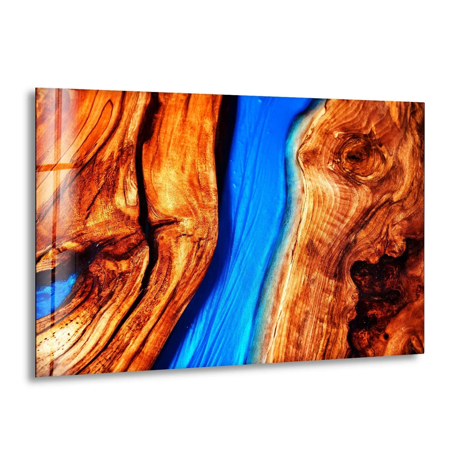 Wood Design Abstract Wall Art – Glass Wall Art – MyPhotoStation