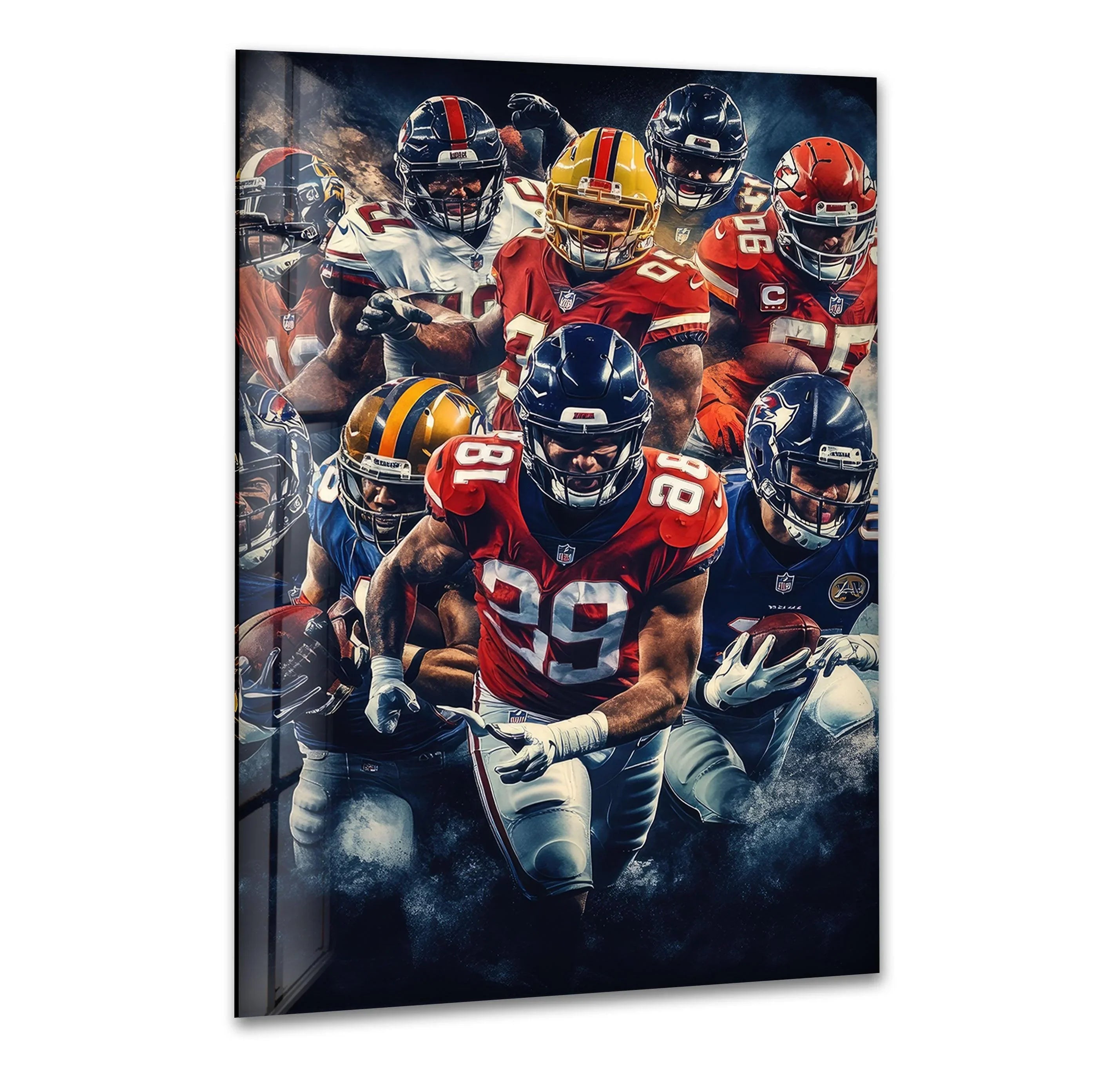 NFL Team Wall Art – Dynamic Game Day Decor