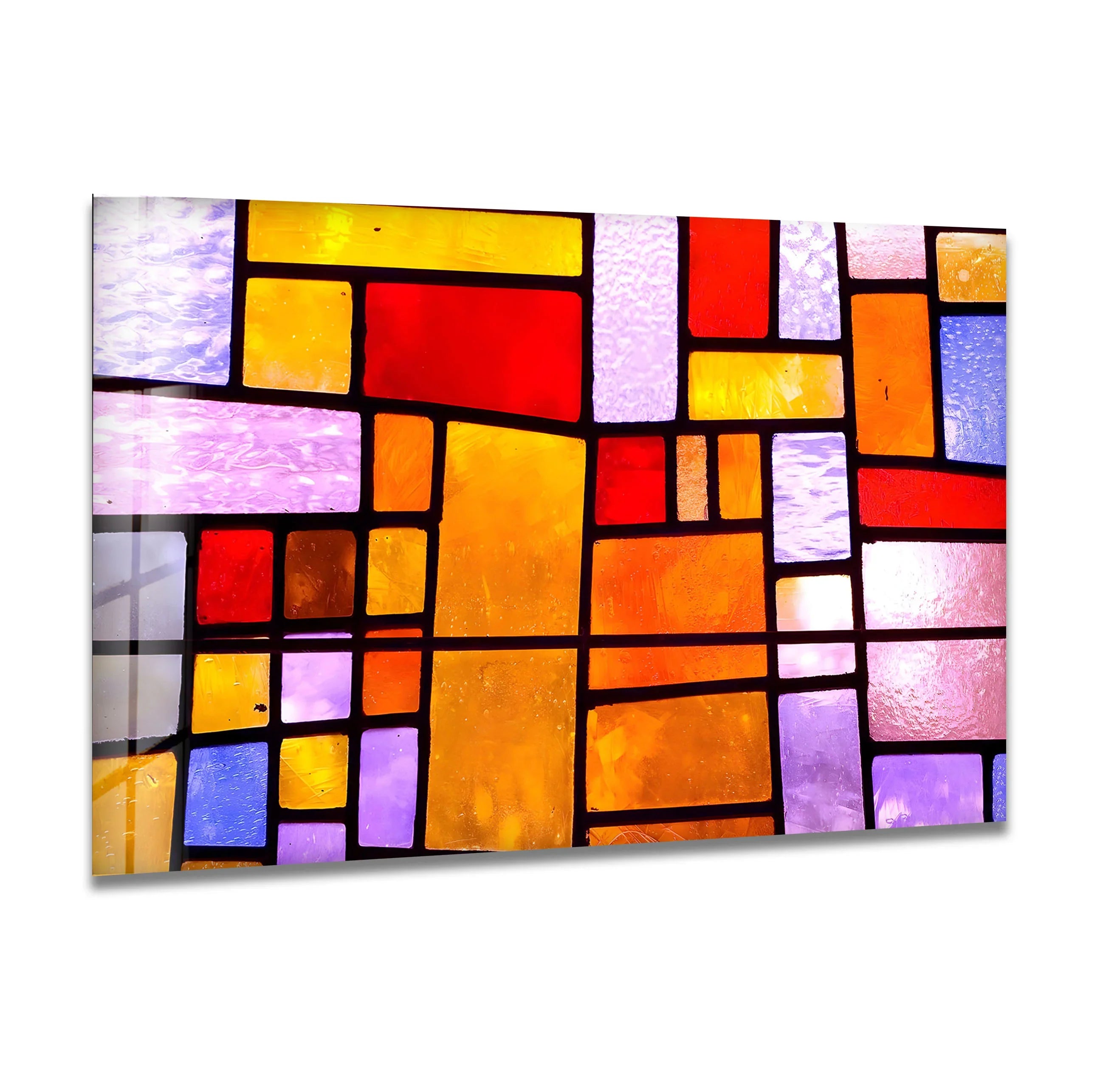 Pablo Picasso Glass Wall Art – Stained Painting Decor – MyPhotoStation