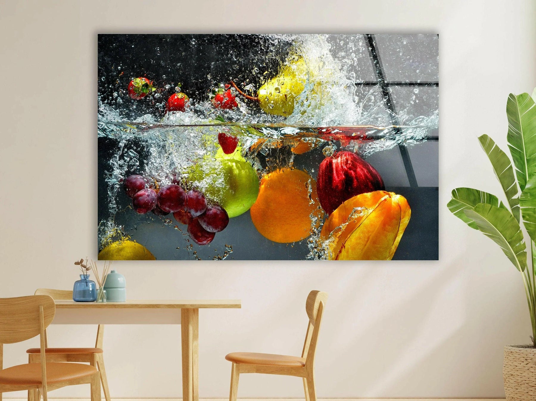 Kitchen Wall Art - Unique & Trendy Glass Decor for Culinary Spaces ...